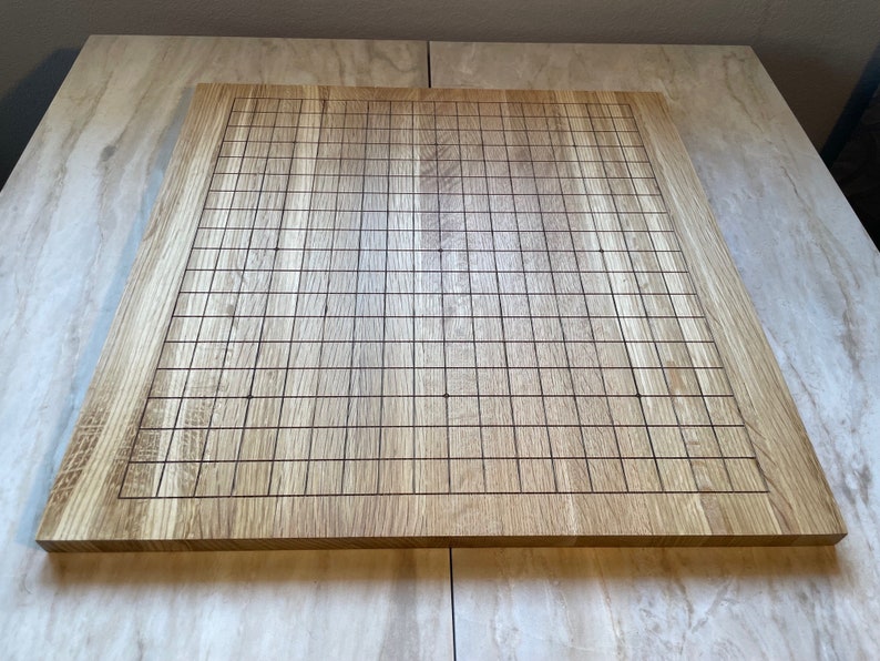 GO Board (19x19) White Oak - Etsy