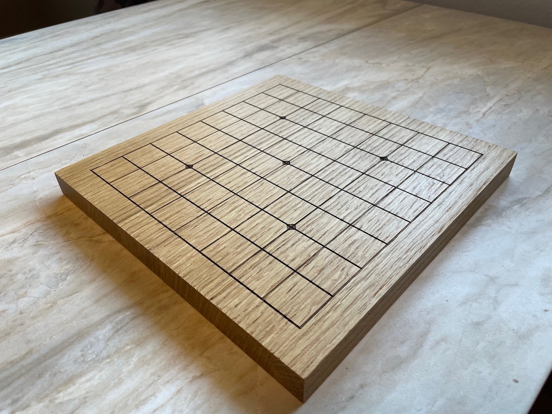 GO Board (9x9) White Oak - Etsy