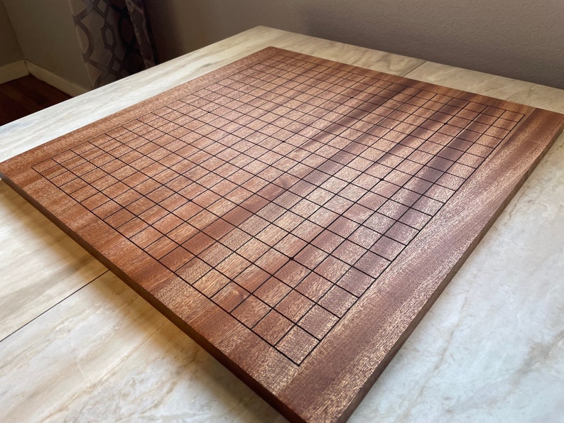 GO Board (19x19) Mahogany - Etsy