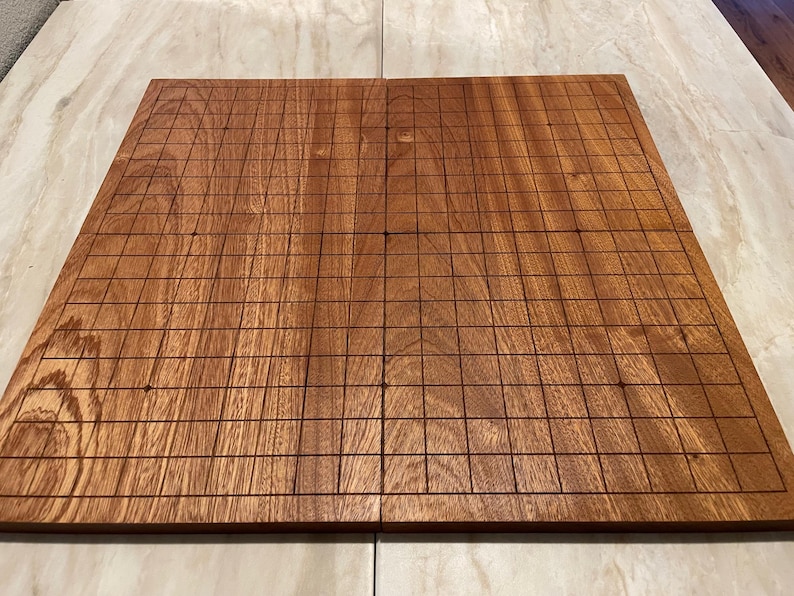 Tower GO Board (19x19) Mahogany - Etsy