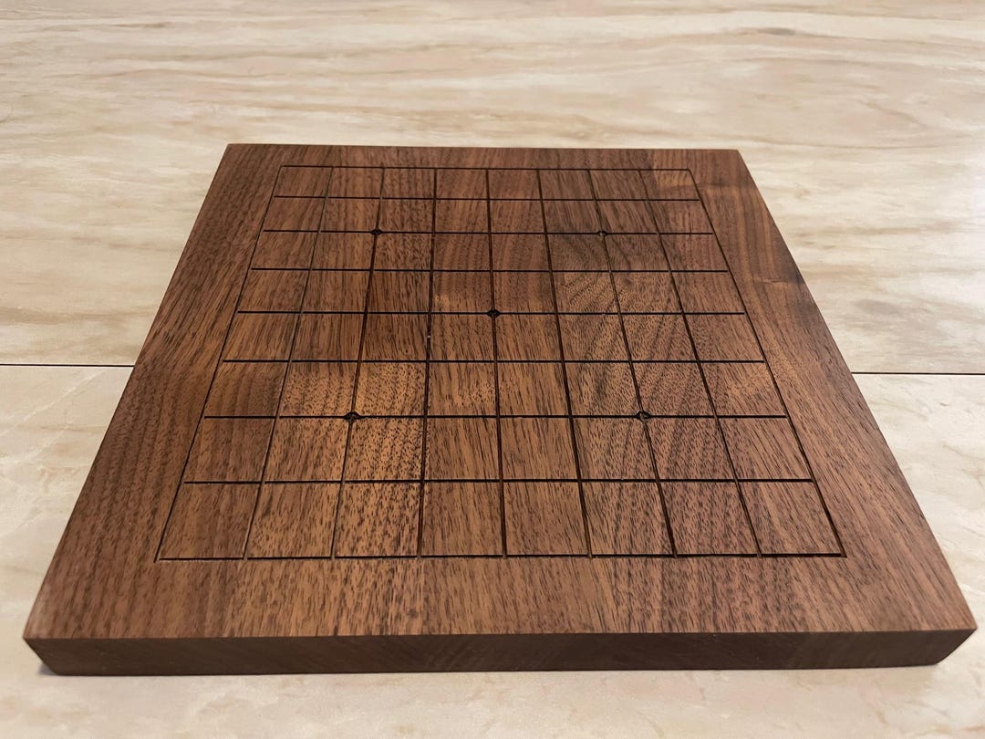 GO Board (9x9) Walnut - Etsy