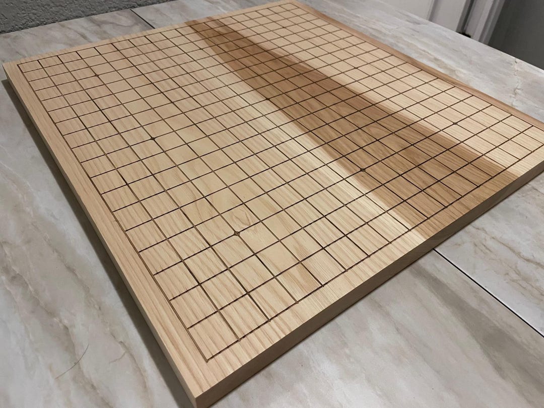 GO Board (19x19) Hickory - Etsy