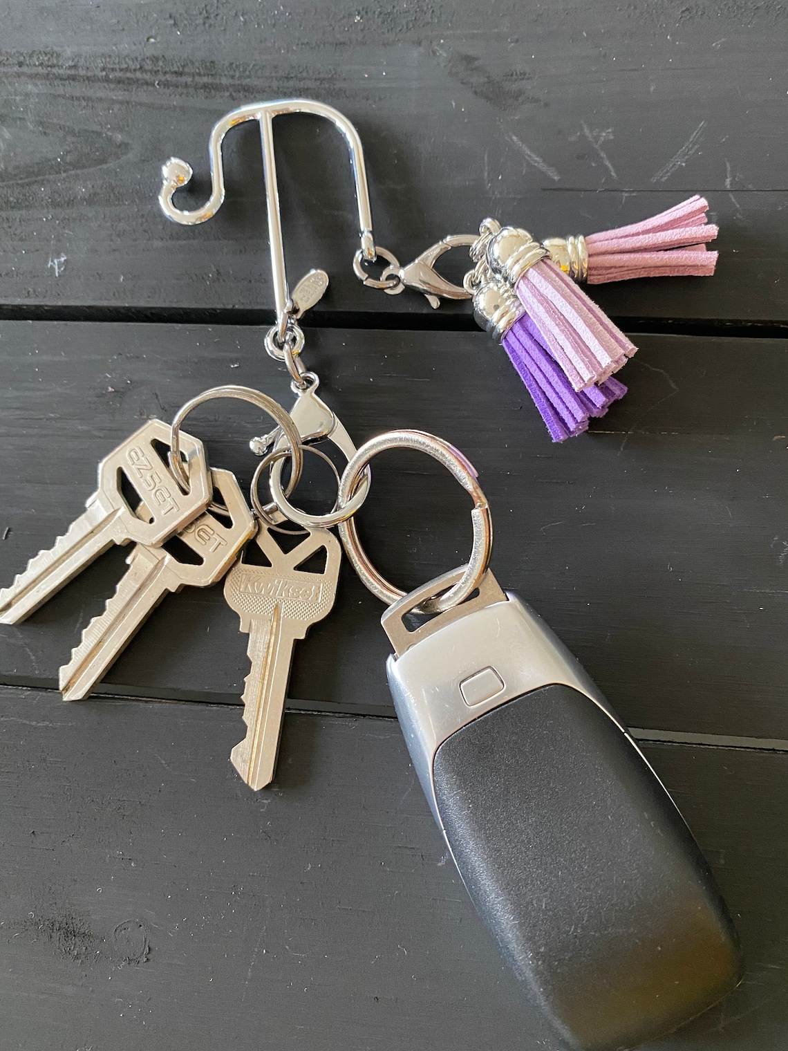 Hands Free Keyfinder for Purse/ Bag With Interchangeable Charm Feature ...