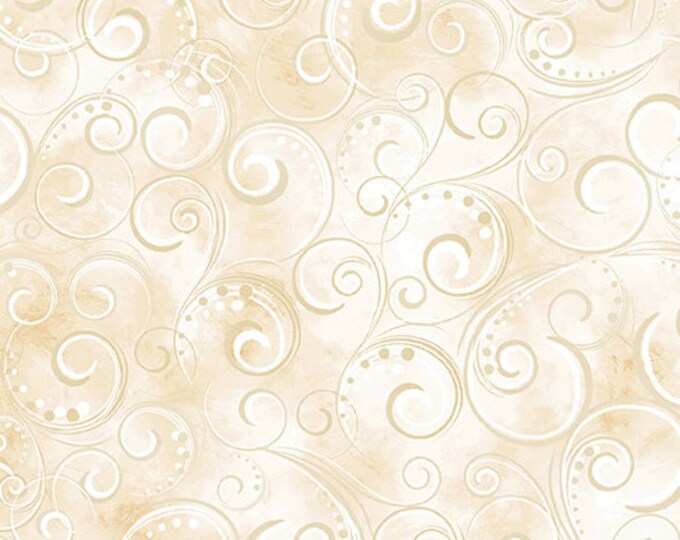 Pearl Splendor - Ecru 12707P-07 by Benartex 100% Cotton Quilting Fabric ...