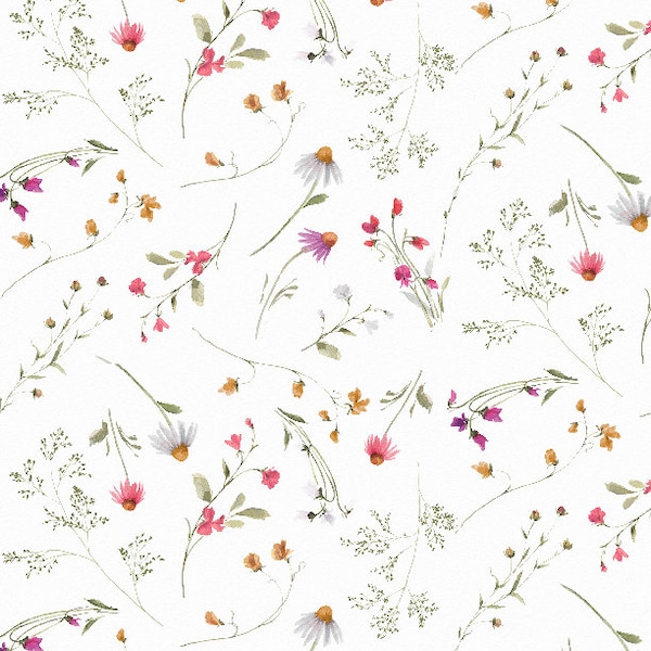 Small Print Fabric - Etsy