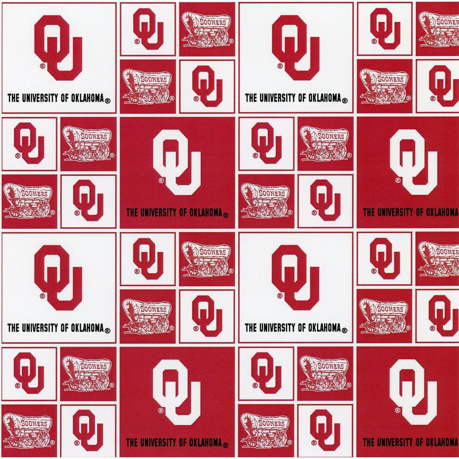 Oklahoma University Boxes NCAA Burgundy/Black OU-020 by Sykel | Etsy