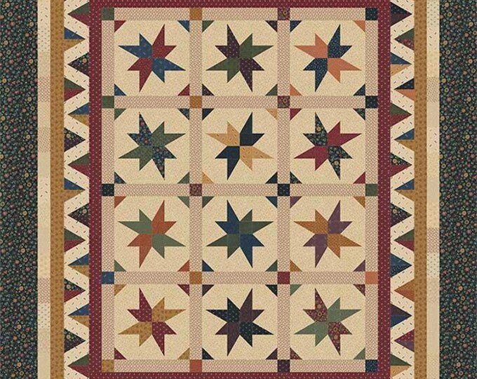 Pattern "chickadee Stars" KT22105 by Kansas Troubles Quilters Paper Quilt Pattern **not a PDF ...