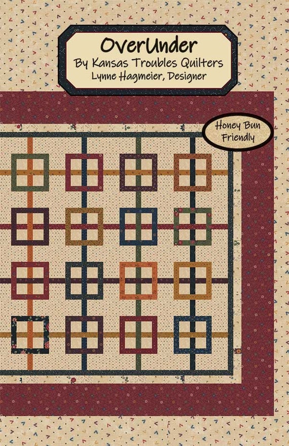 Pattern overunder Quilt Pattern KT-21088 by Kansas | Etsy