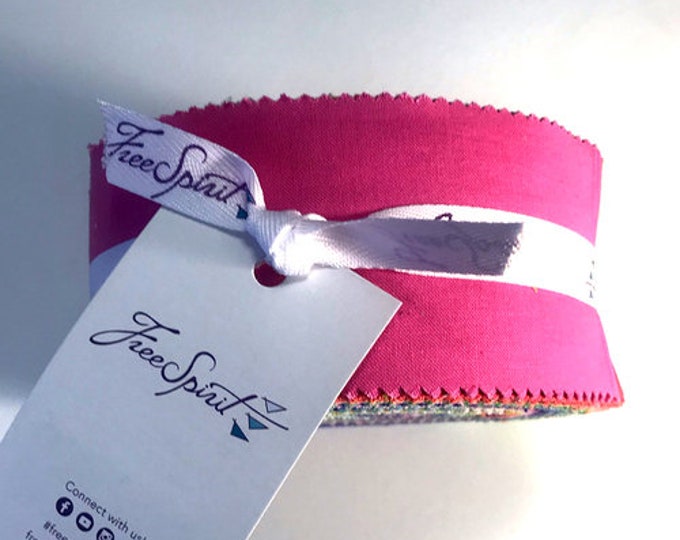 Free Spirit tula Pink Solids Design Jelly Roll Mythical 40 Pieces ...