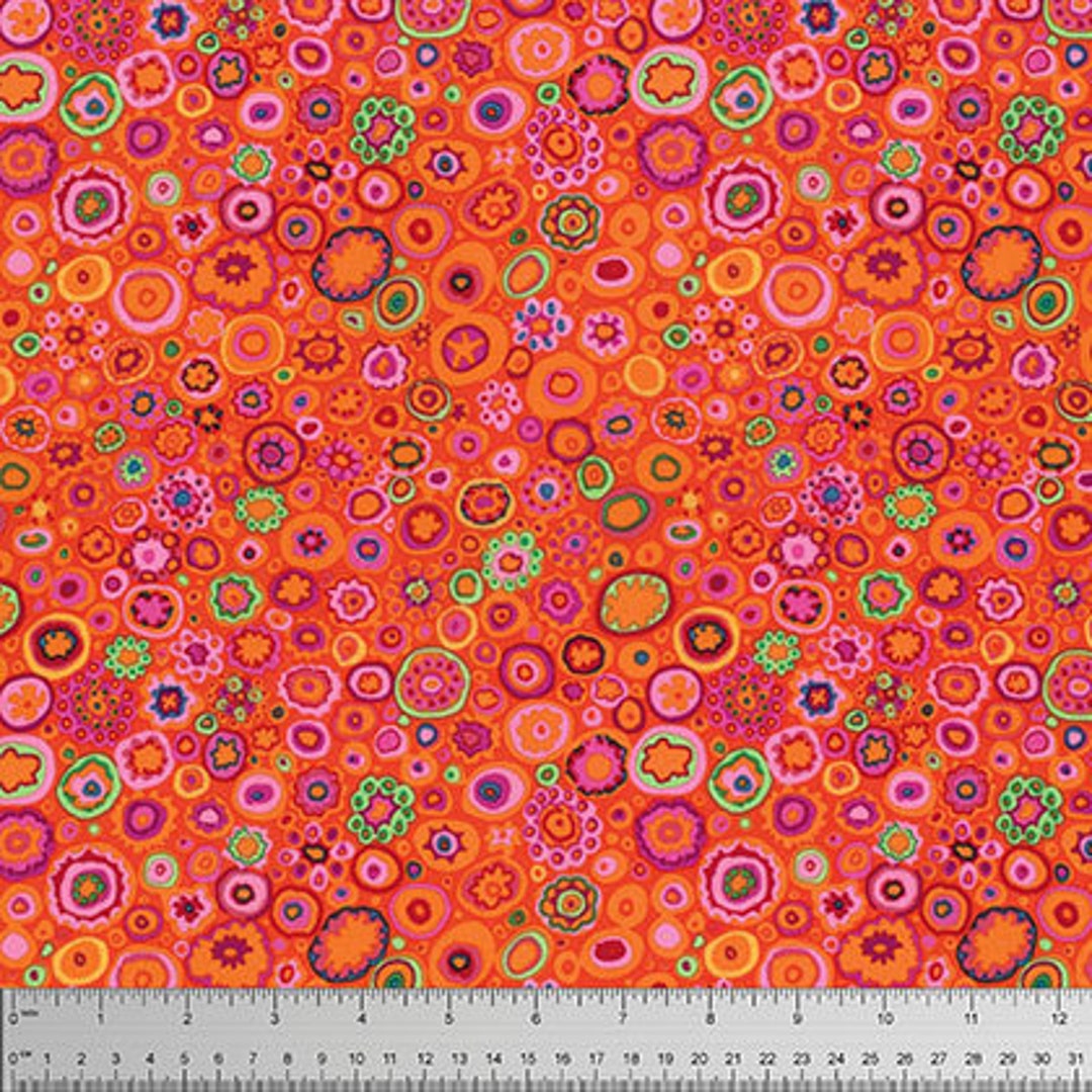 Paperweight HALF YARD Red GP020.REDX Kaffe Fassett 100% Cotton Quilting ...