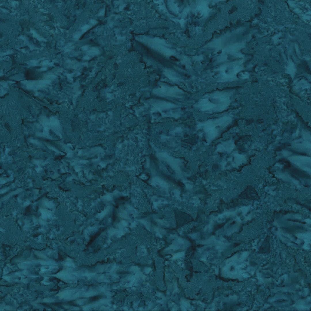 Bali Quarry Hill HALF YARD Stone Quarry Dark Cyan Batik 7520-83 by ...