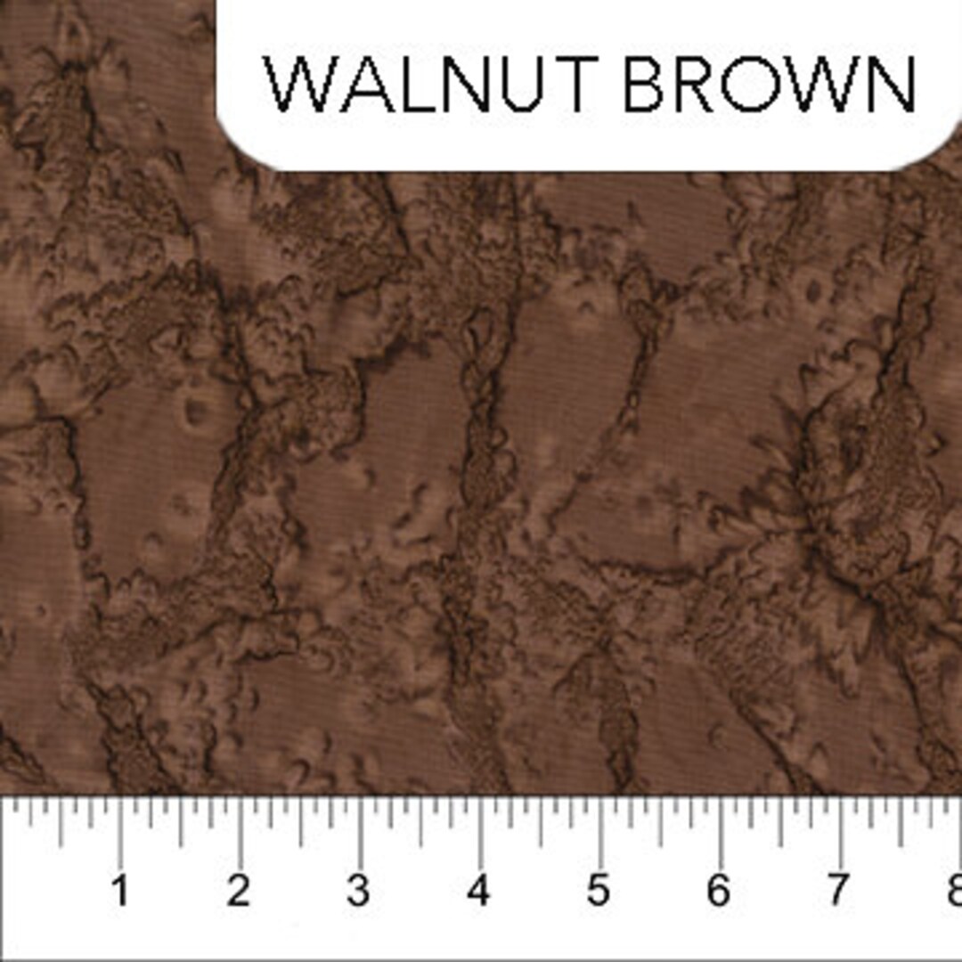 Shadows Walnut Brown Batik HALF YARD 81300-39 by Banyan Batiks 100% ...