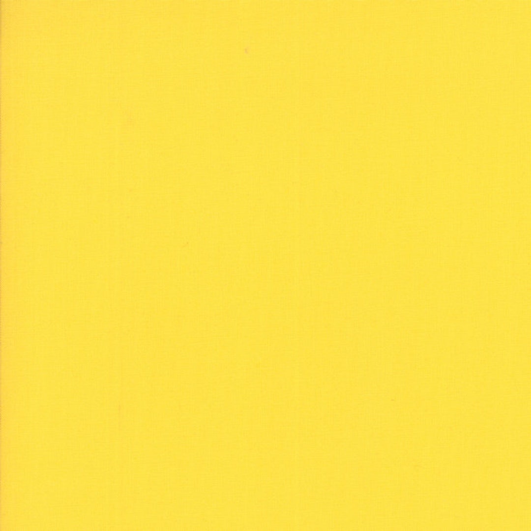 Bella Solids Yellow 9900-24 by Moda 100% Cotton Quilting Fabric by the ...