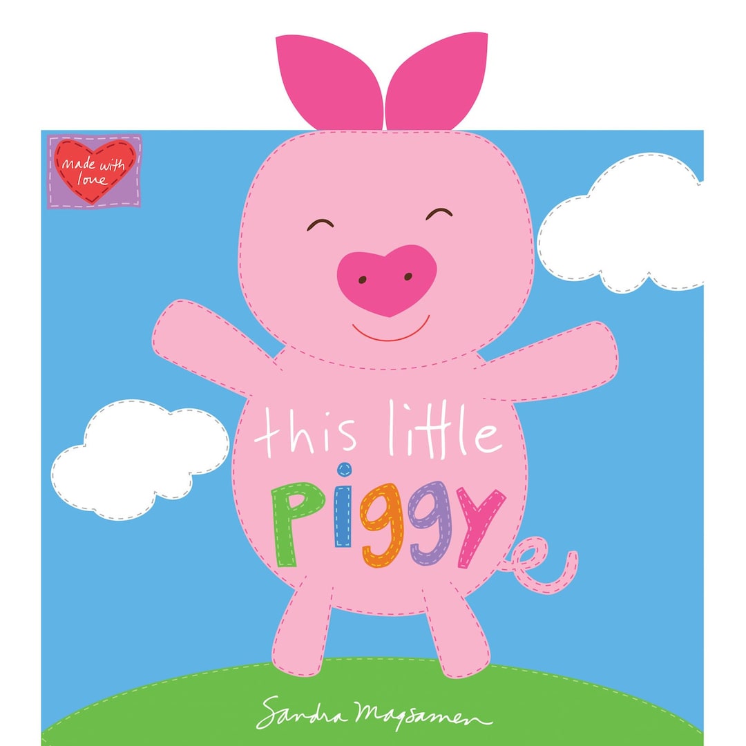 This Little Piggy Book Panel 5817P-1 by Studio E 100% Cotton Fabric ...