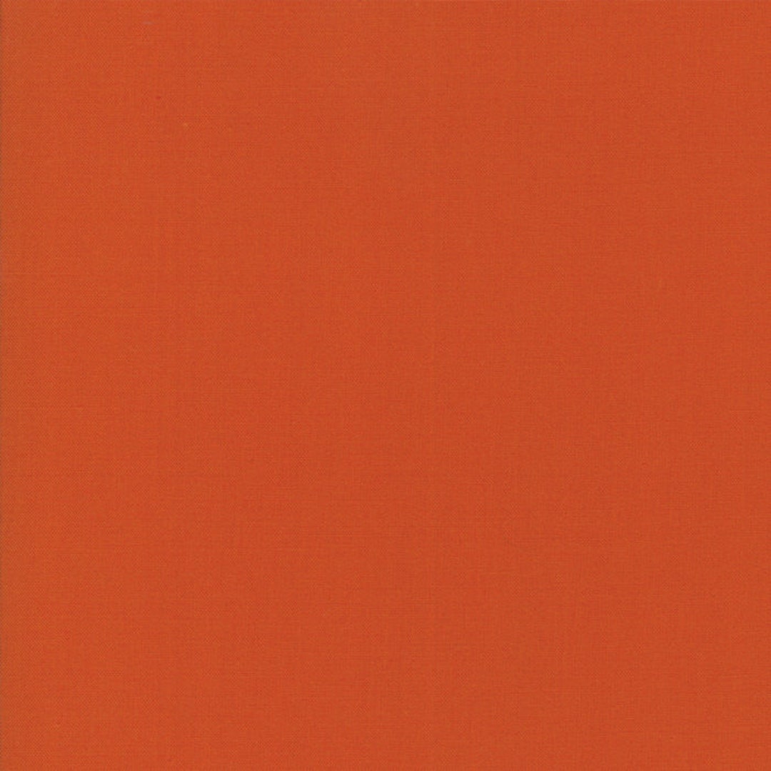 Bella Solid Longhorn Orange 9900-231 by Moda 100% Cotton Quilting ...