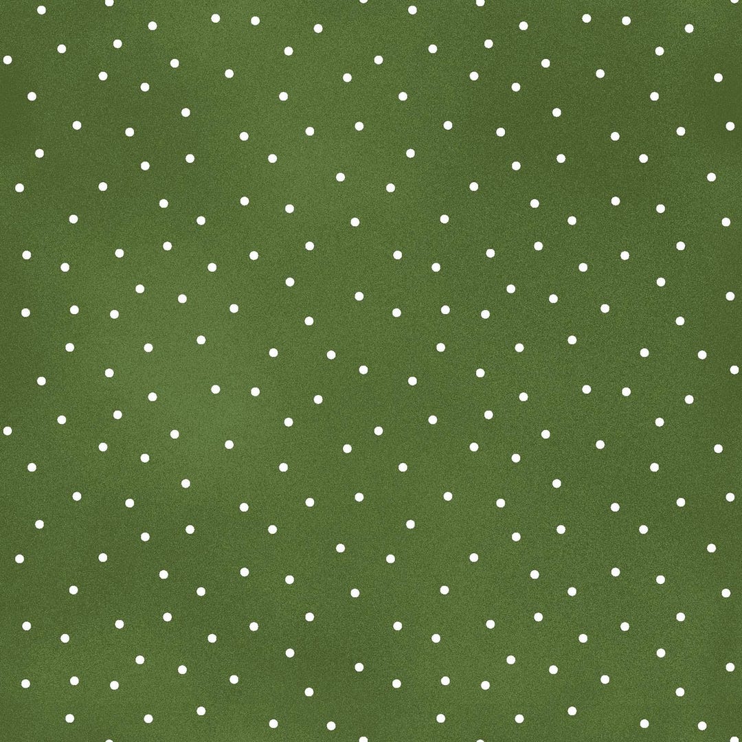 Scattered Dots HALF YARD Evergreen 8119-G4 Maywood Studio 100% Cotton ...