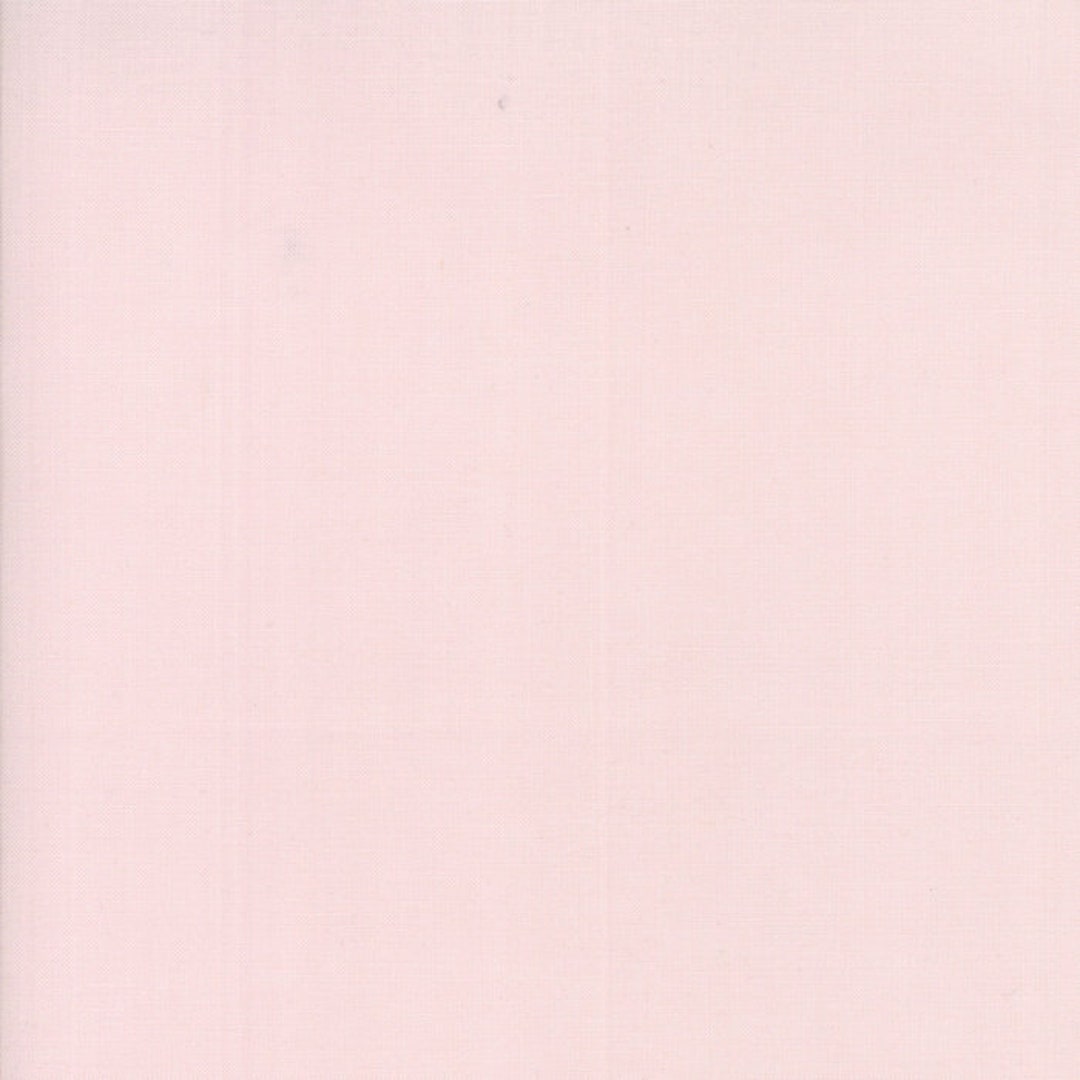 Bella Solids Baby Pink 9900-30 by Moda 100% Cotton Quilting Fabric by ...
