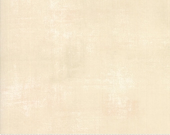 Grunge Metallic Creme 30150-270M by Basicgrey for Moda 100% Cotton ...