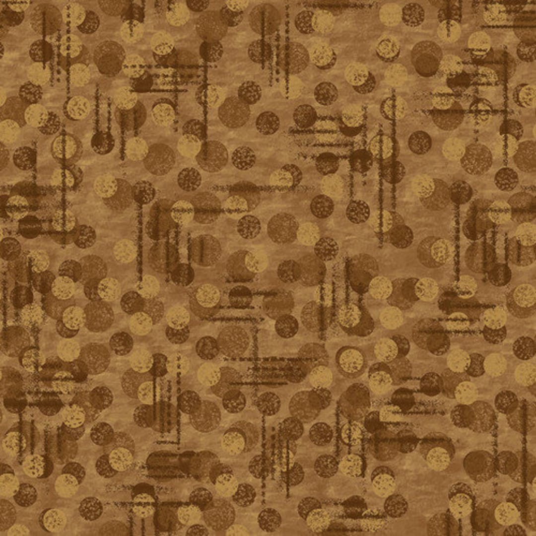 Jot Dot HALF YARD Light Brown 9570-35 by Blank Quilting 100% Cotton ...