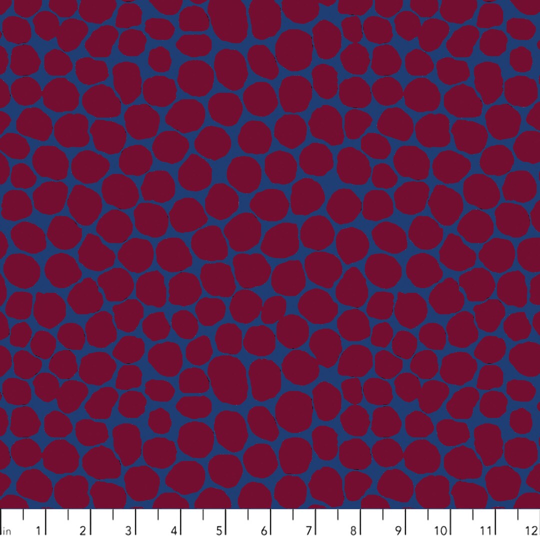 Jumble - HALF YARD Maroon BM053.MAROON by Kaffe Fassett 100% Cotton ...