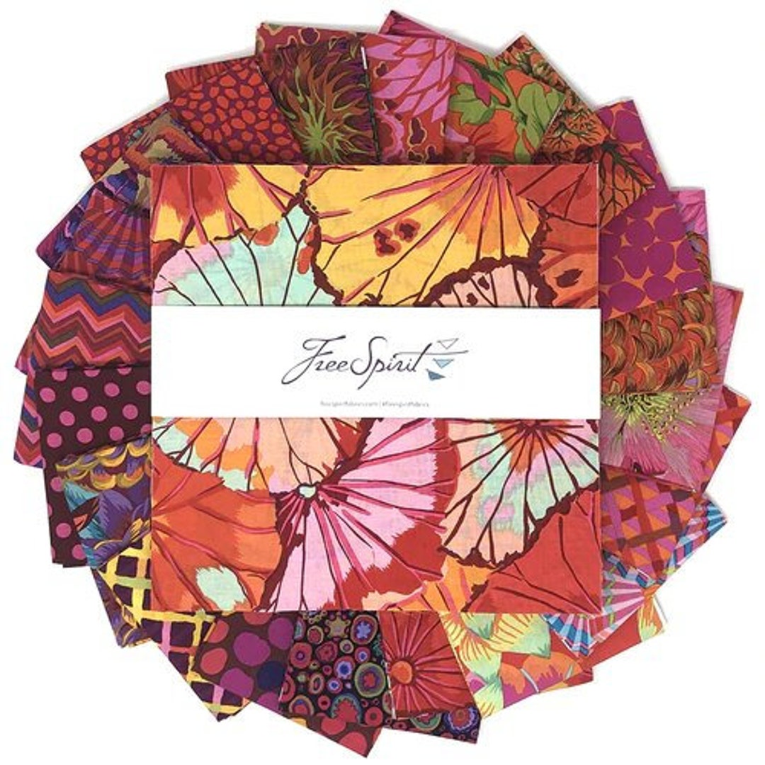 Kaffe Fassett Squares Classics Equator 610gp.equatorby Freespirit 100% ...