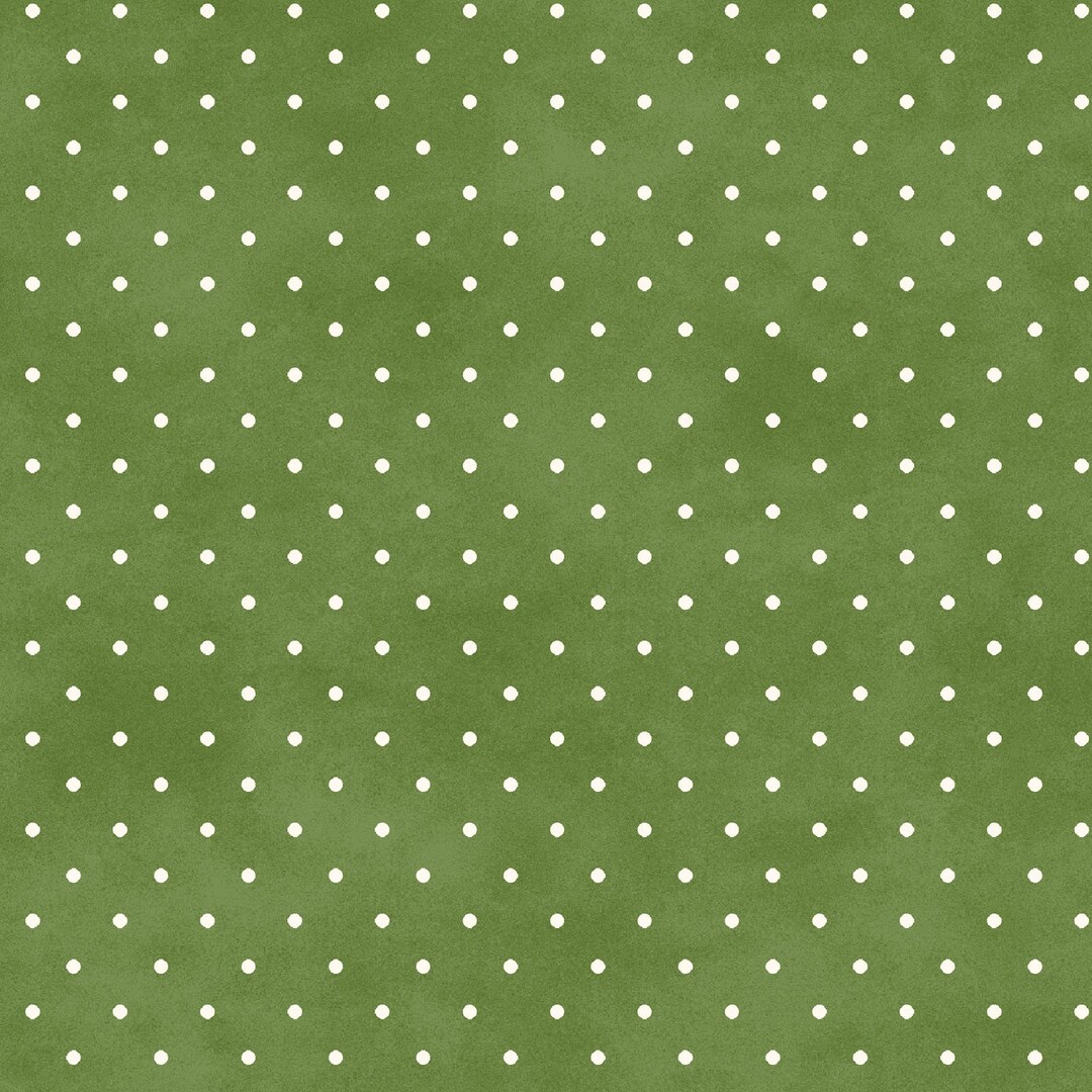 Pin Dots Kiwi Green 609-GG4 by Maywood Studio 100% Cotton Quilting ...