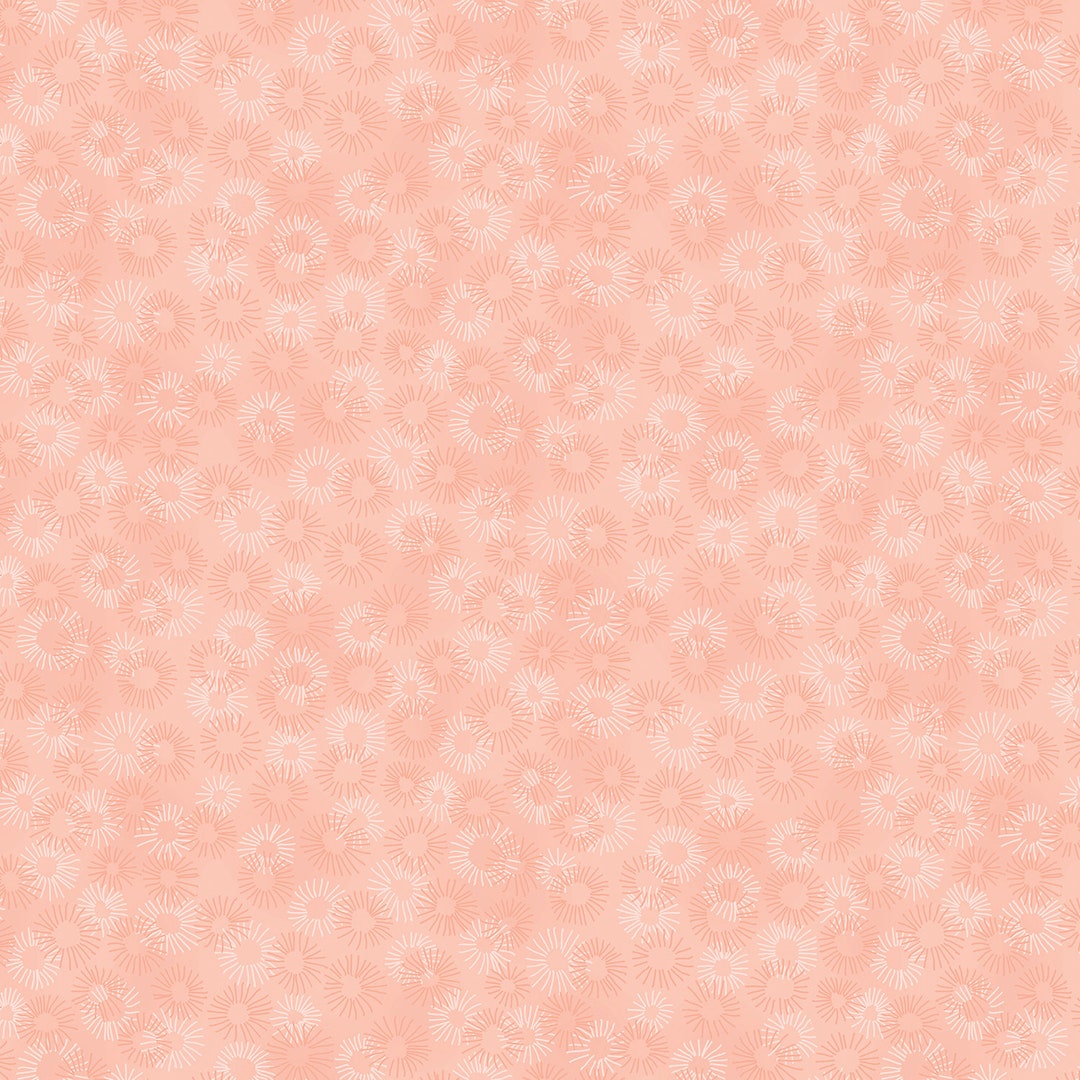 Hopscotch Deconstructed Dandelions Blush 3219-009 by RJR Fabrics 100% ...