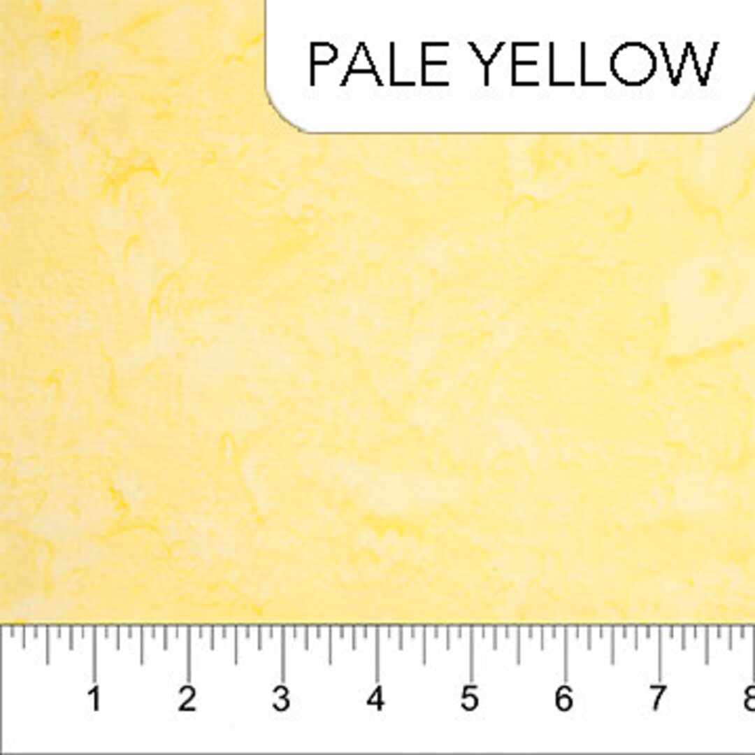 Shadows HALF YARD Pale Yellow Batik 81300-50 by Banyan Batiks 100% ...