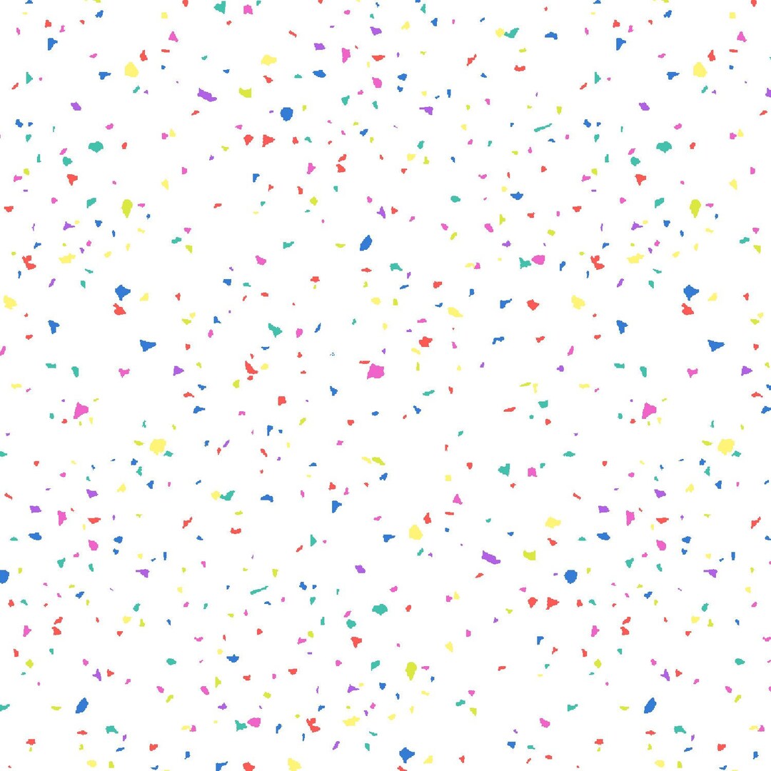 Confetti White Multi RJ1410-WM11 by RJR Fabrics 100% Cotton Fabric ...