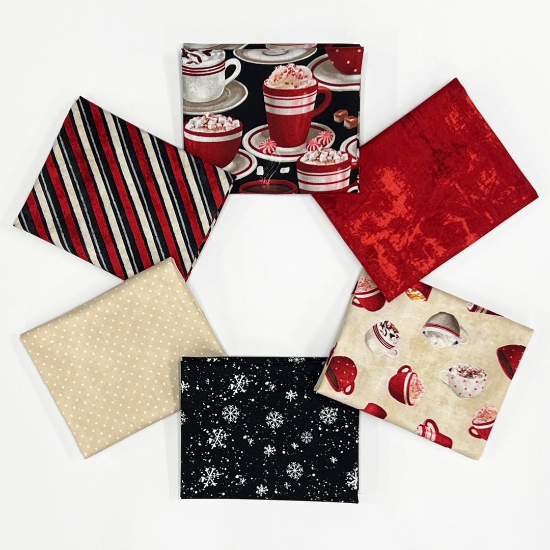 Cozy Cocoa FABRIC BUNDLE - Free Shipping - Ready to Ship - 100% Cotton ...