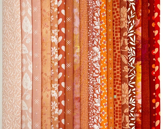 Old Town Melon FABRIC BUNDLE 100% Cotton Quilt Shop Quality - 20 ...