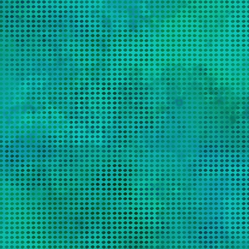 Dit Dot Evolution Aqua 1DDE-28 by in the Beginning 100% Cotton - Etsy