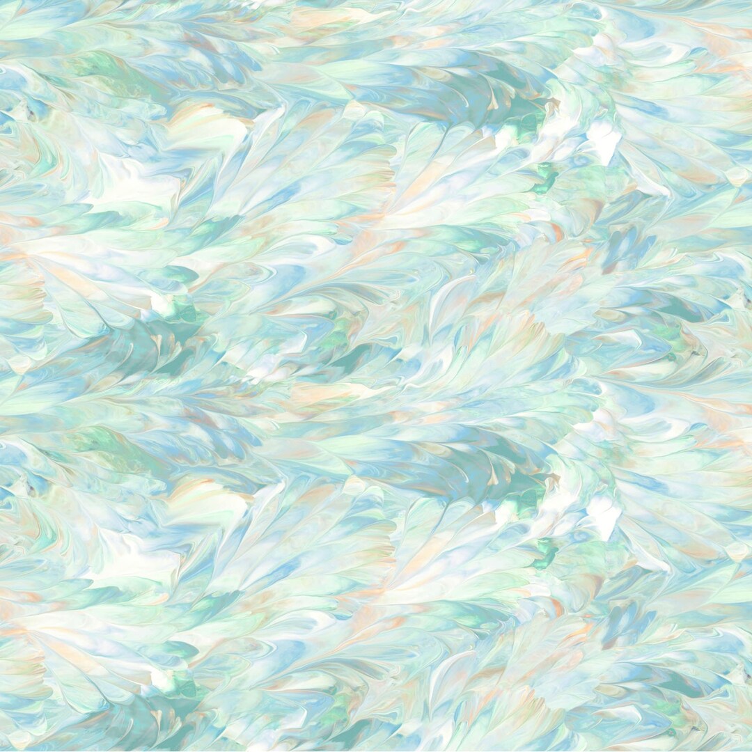 108in Wide Fluidity Aqua FWID-5113-M by P and B Textiles 100% Cotton ...