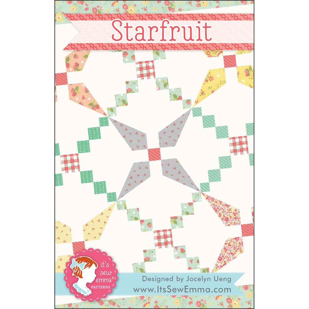 Pattern "starfruit Quilt Pattern" by It's Sew Emma ISE-213 Paper ...