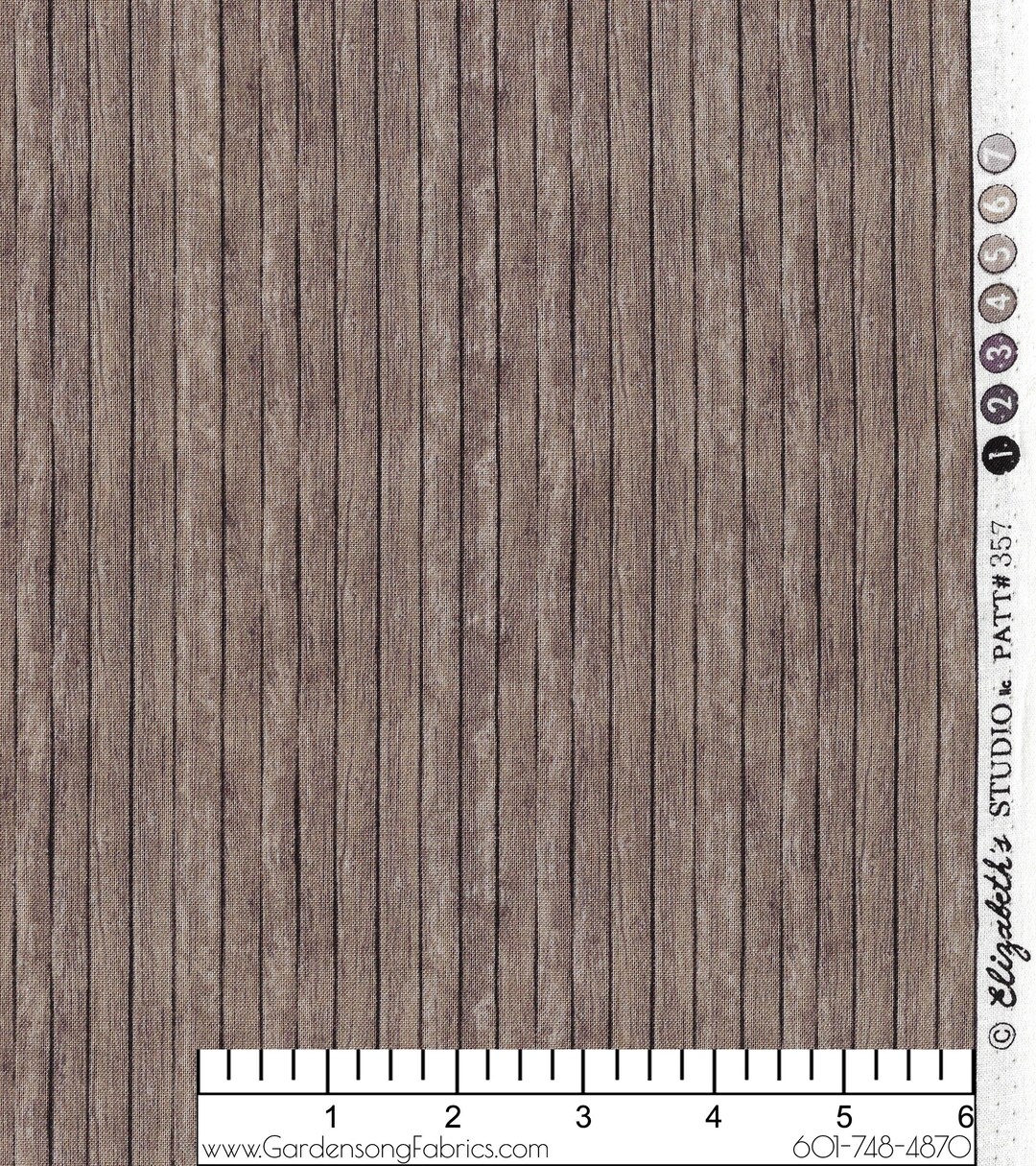 Wood Boards - Grey / Gray 357-GRY by Elizabeth's Studio 100% Cotton ...