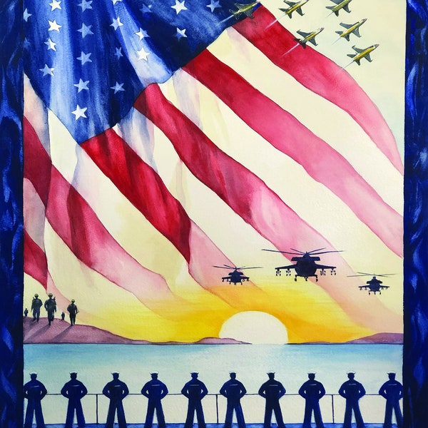 Military Quilt Panel - Etsy