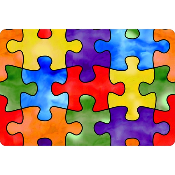 Puzzle Fabric - Etsy