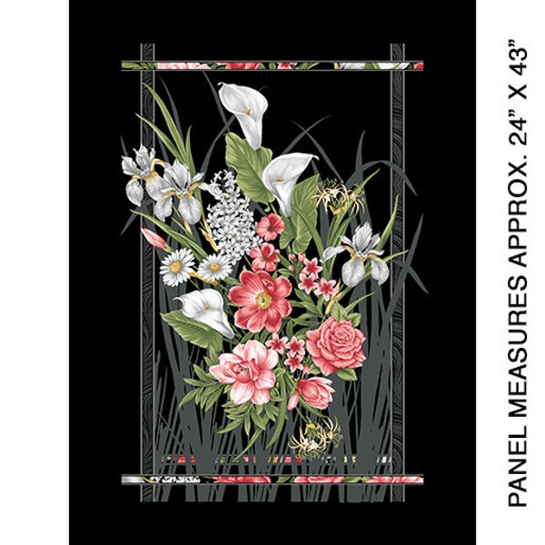 Cotton Fabric Panel - Etsy