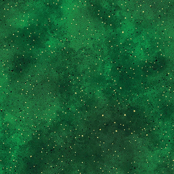 New Hue Hunter Green W/gold Metallic 8673M-44 by Kanvas - Etsy