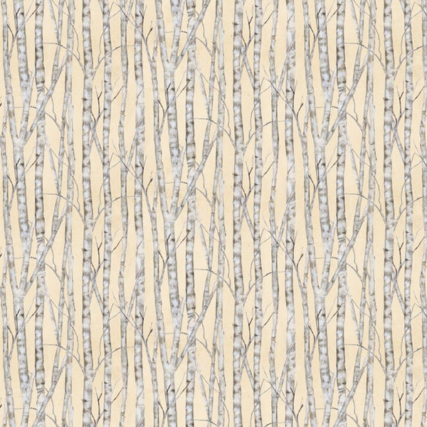 Birch Tree Fabric - Etsy