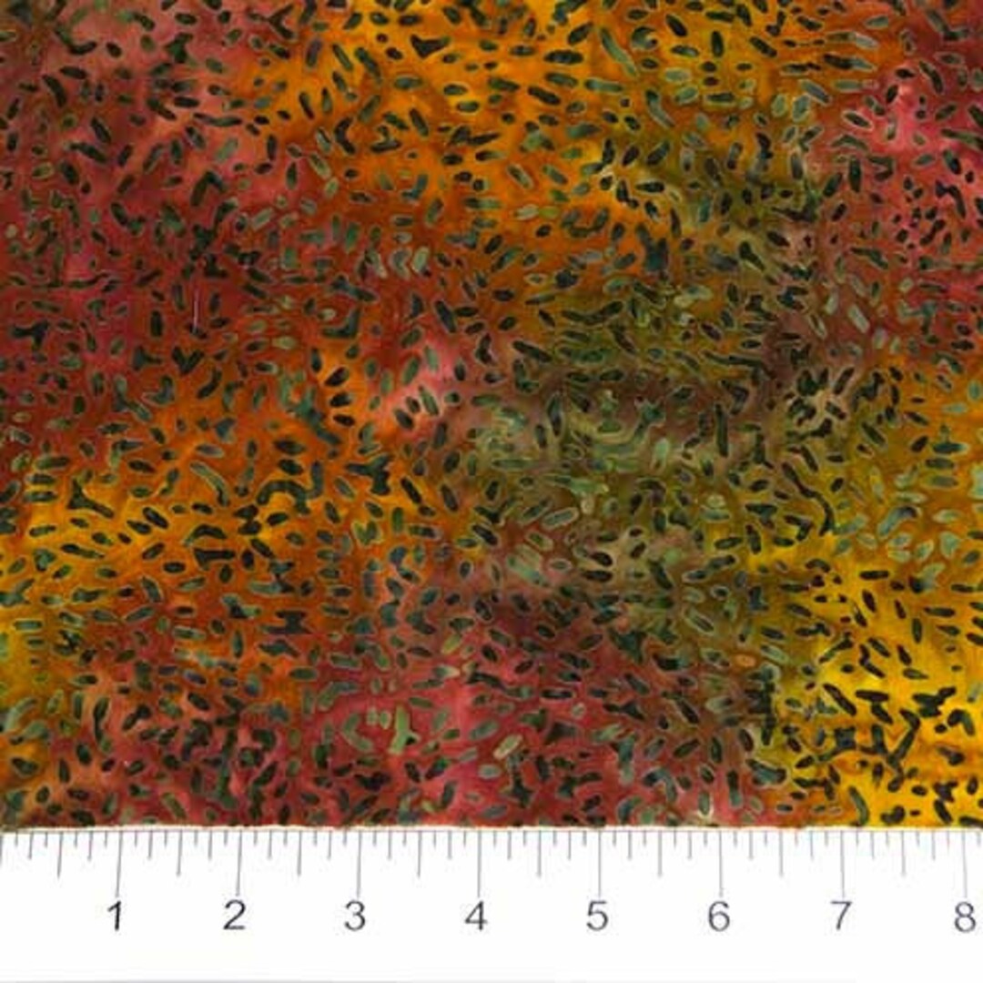 Ketan Batik HALF YARD Autumn Banyan Batiks 81000-1006 100% Cotton Batik ...