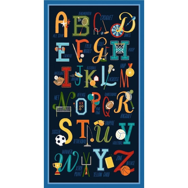 Fabric Alphabet - Etsy