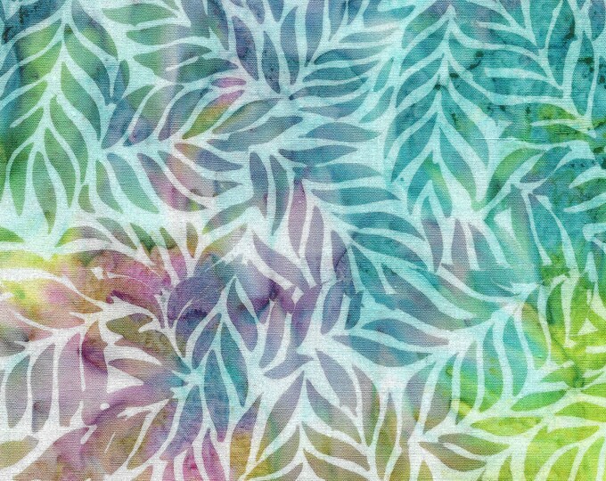Ohana Fern - Rainbow Batik 112005875 by Island Batik 100% Cotton Batik ...