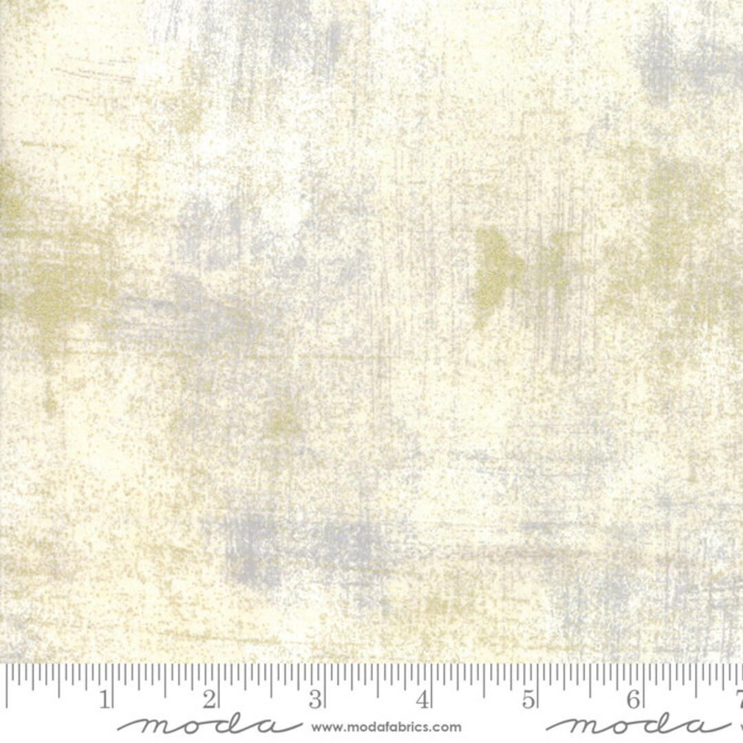 Grunge Metallic Creme 30150-270M by Basicgrey for Moda 100% Cotton ...