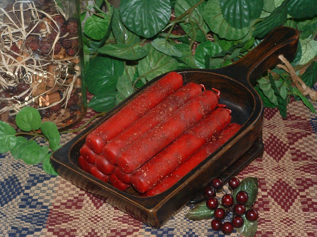 Primitive Grubby Grungy Candles, Rustic Taper Candles, Wall Sconces ...