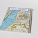 Vintage Map Card Set - Travel Card Set - Stationery Set Blank Cards ...