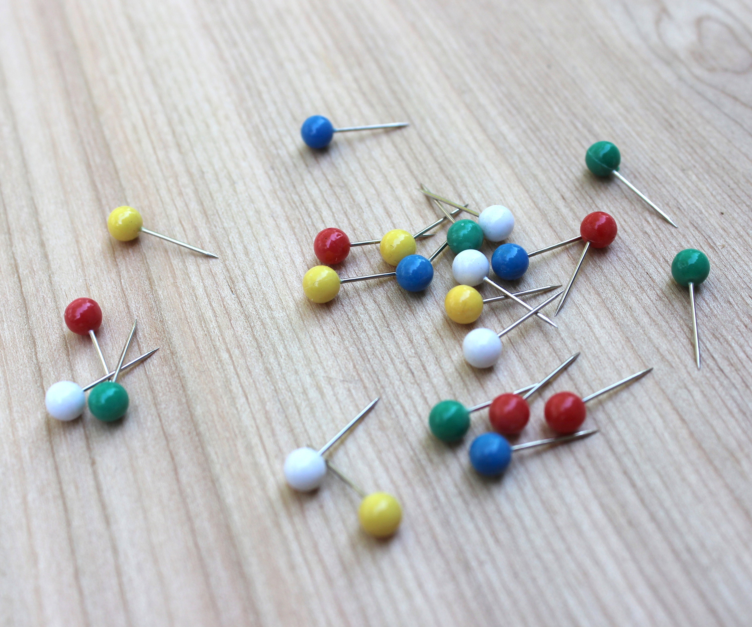 Set of Push Pins for Travel Map World Map USA Map - Etsy