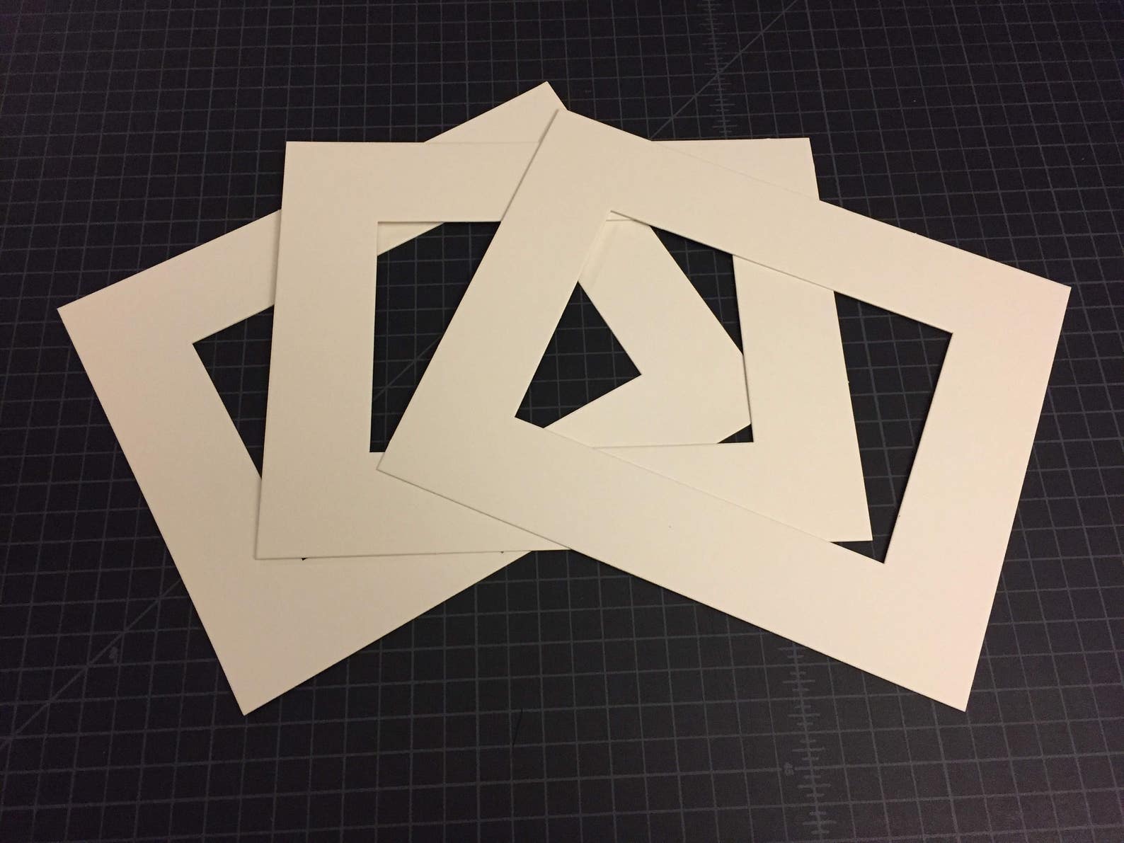 Set of 5 8x10 or 11x14 Mats for Artwork Frame Mats - Etsy