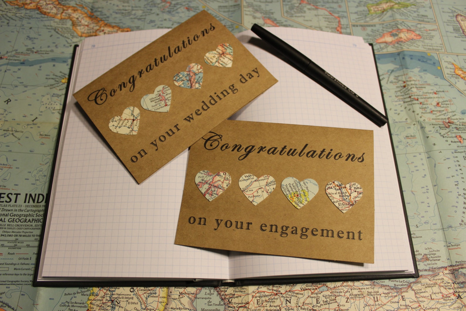 Congratulations on Your Engagement Card - Wedding Card - Love Card ...