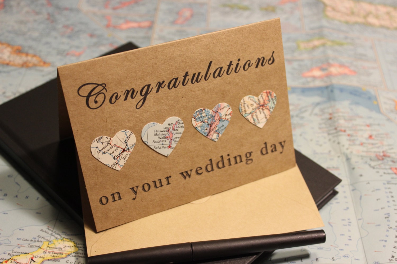 Congratulations on your Wedding Day Card Wedding Card Love | Etsy